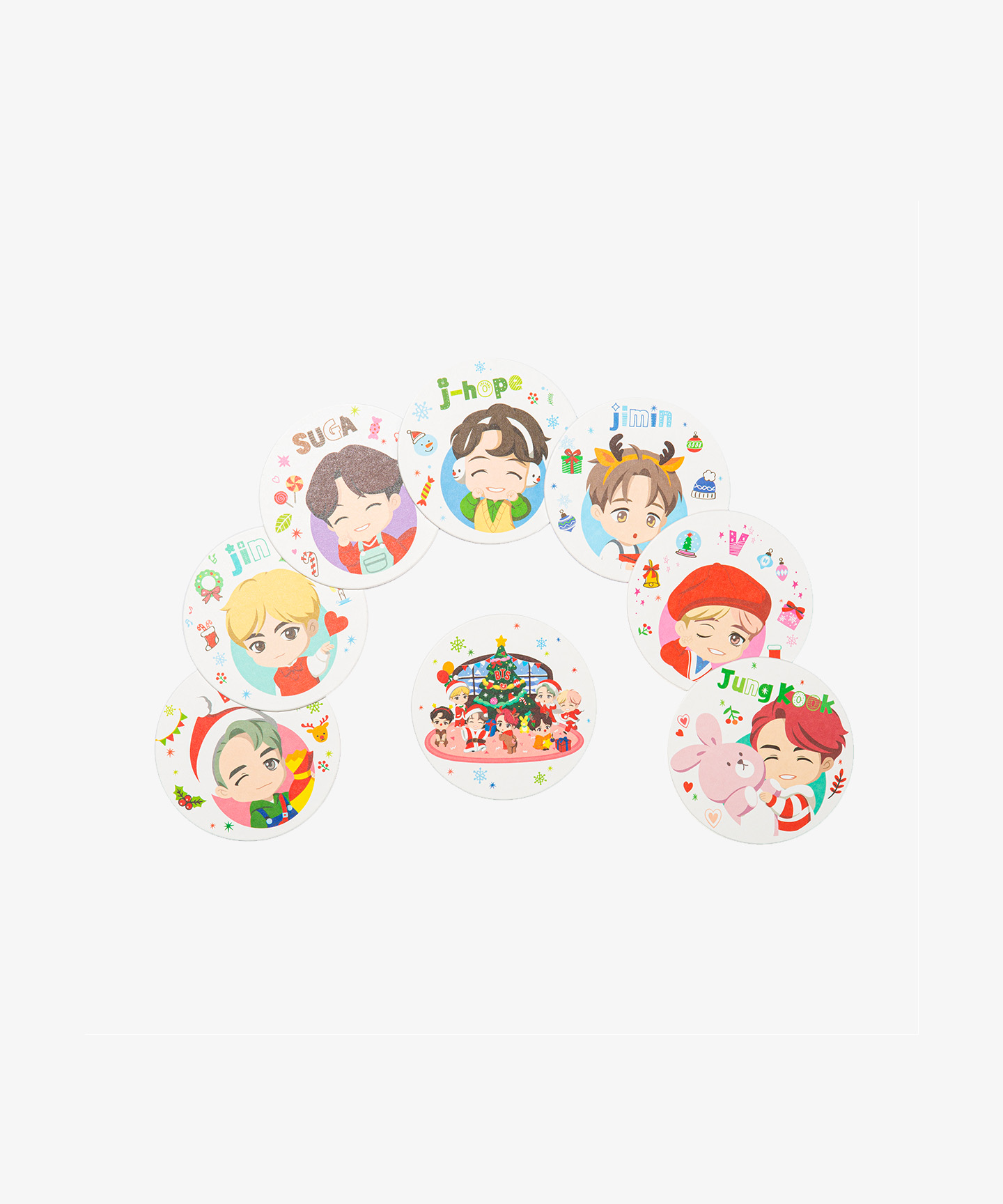 BTS | Holiday Coaster Set