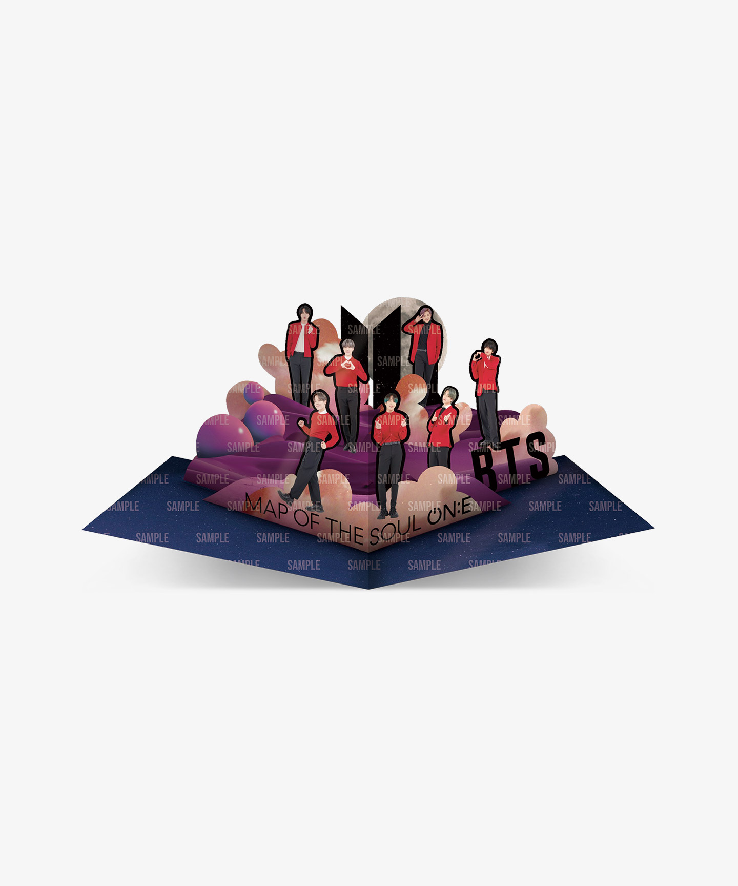 BTS | Message Pop-Up Card