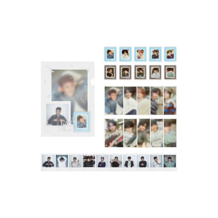 TREASURE | [LASTNIGHT] TREASURE MINI PHOTO FRAME MAGNET SET