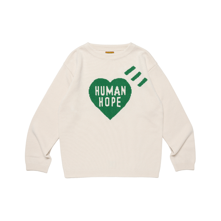 BTS | Heart Knit Sweater