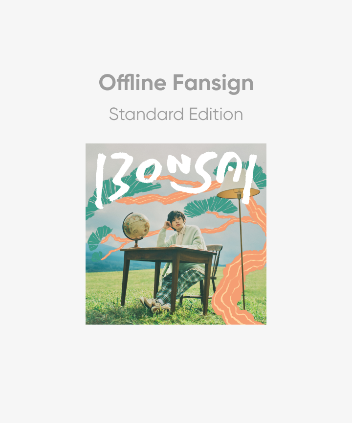imase | [Offline Fansign] 1st Album 「BONSAI」 Standard Edition