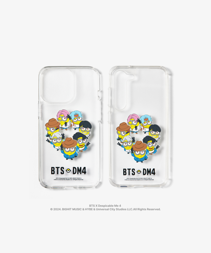 BTS | Clear Phone Case