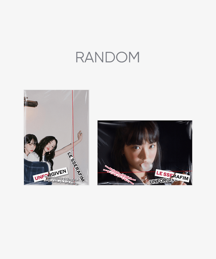 LE SSERAFIM | 1st Studio Album 'UNFORGIVEN' (Weverse Albums ver.) Random