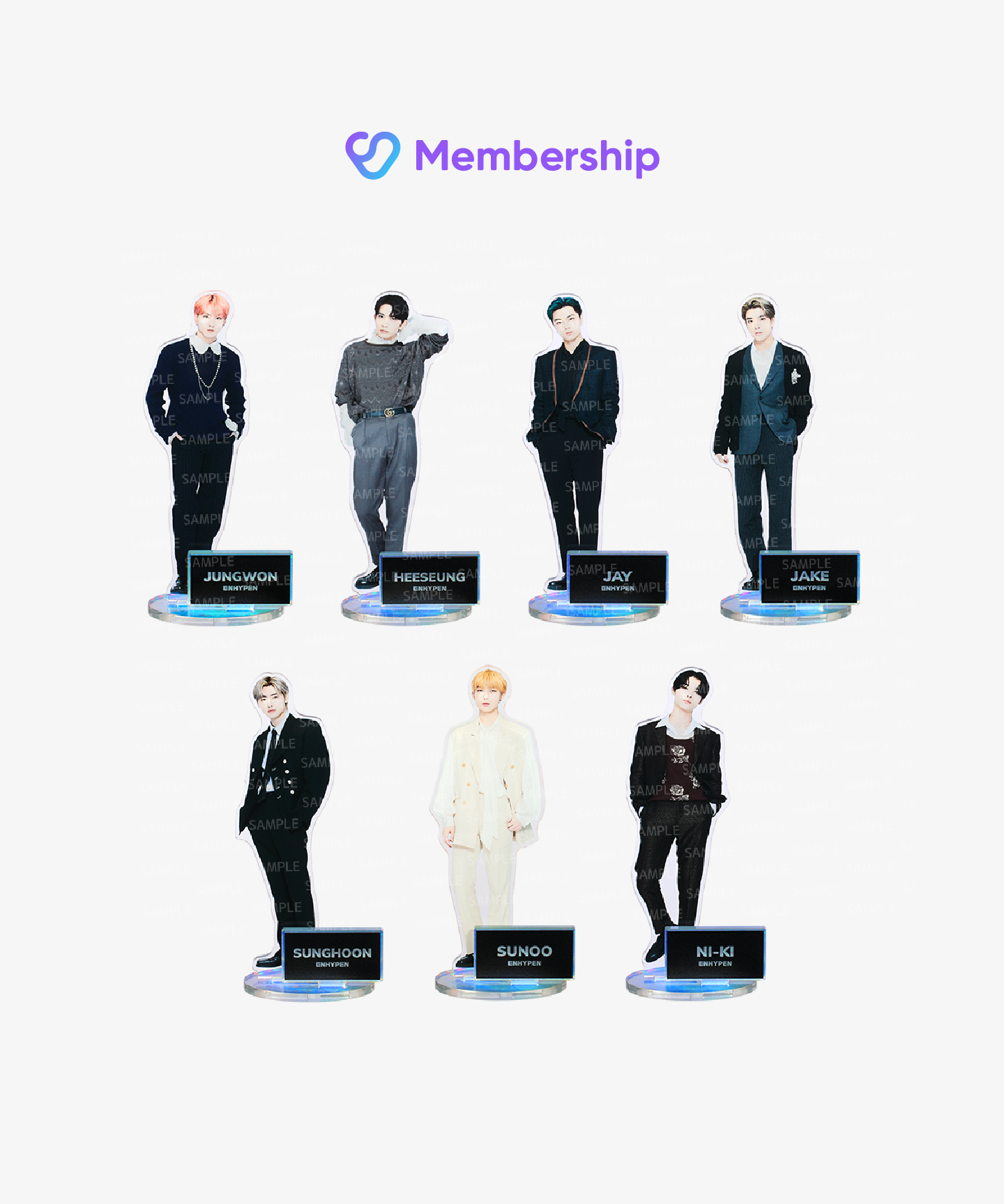 ENHYPEN | [2022 ENGENE MEMBERSHIP LIMITED] ACRYLIC STAND