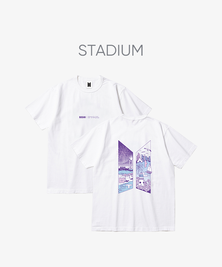 BTS | [STADIUM] Busan S/S T-Shirt (White)