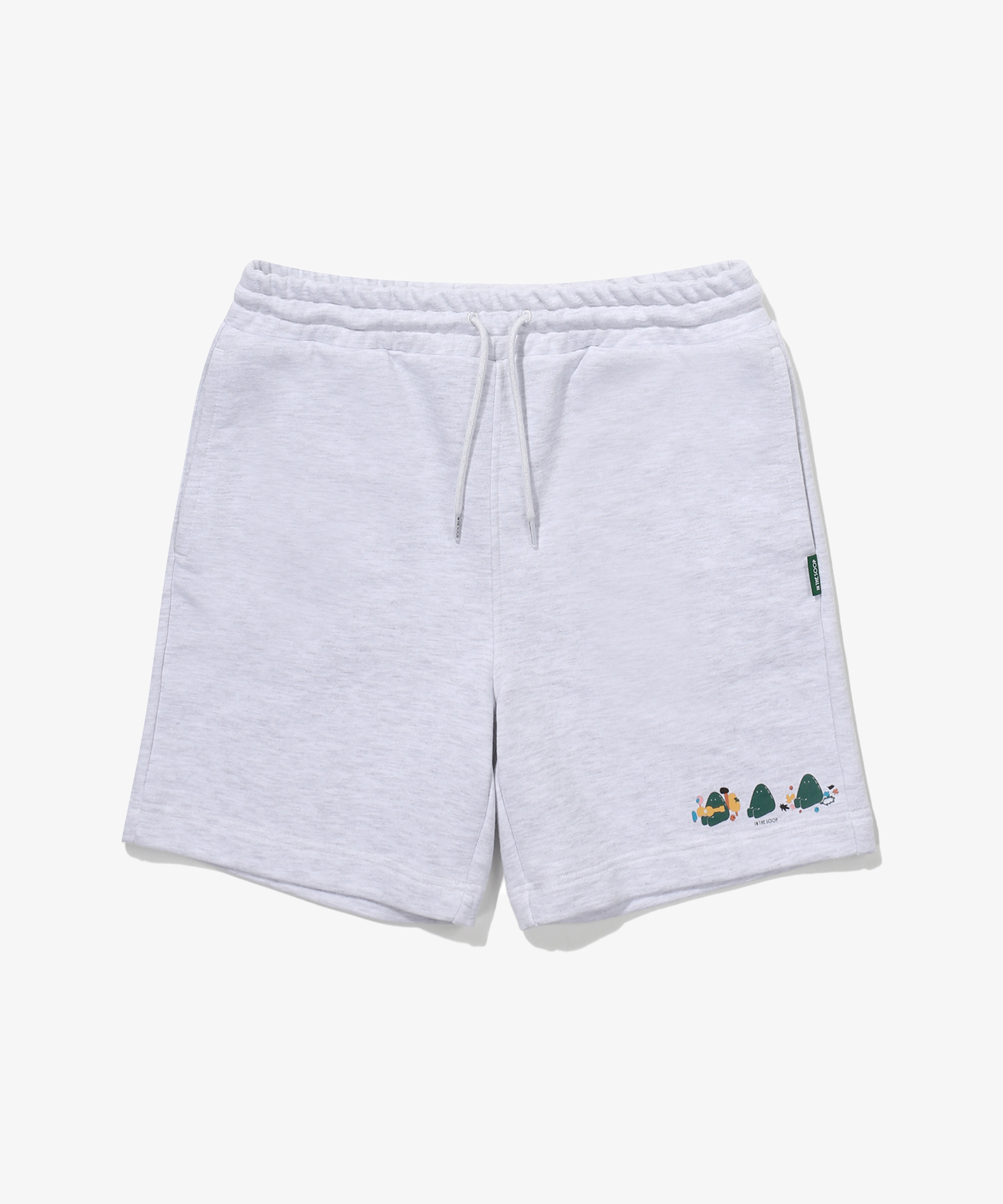 BTS | BTS [IN THE SOOP] SHORT PANTS (melange grey)