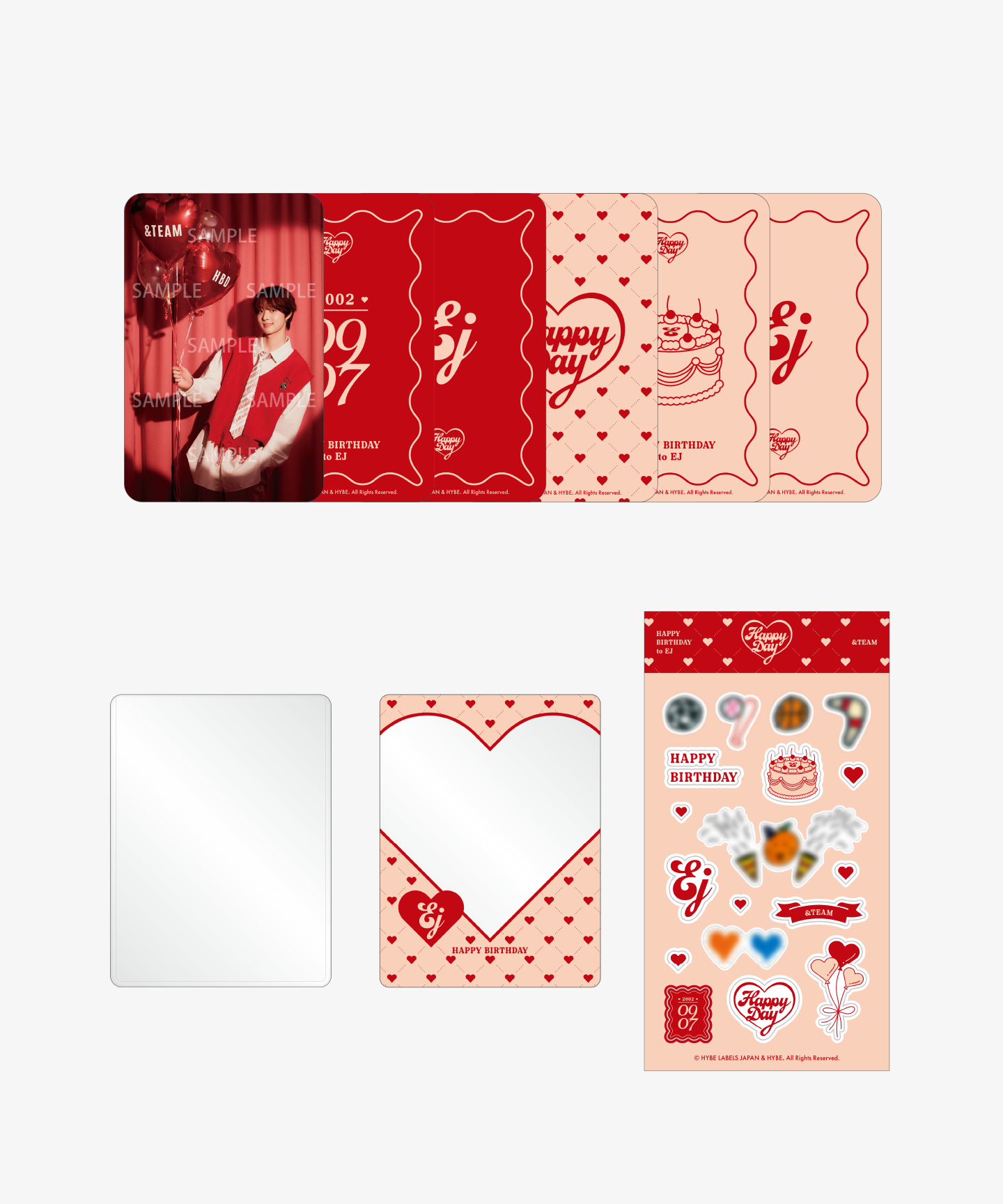 &TEAM | [EJ] PHOTO CARD & DECO KIT