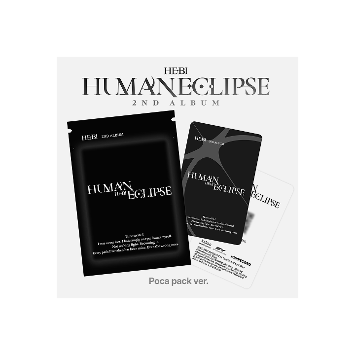 Hebi | 2nd Mini Album [Human Eclipse] (Poca pack ver.)