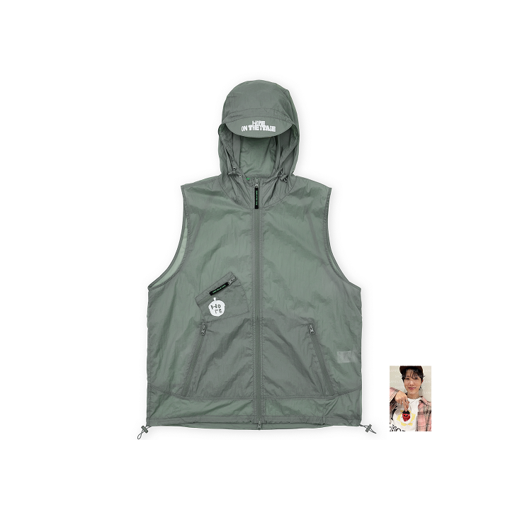 BTS | Wind Vest (Gray)