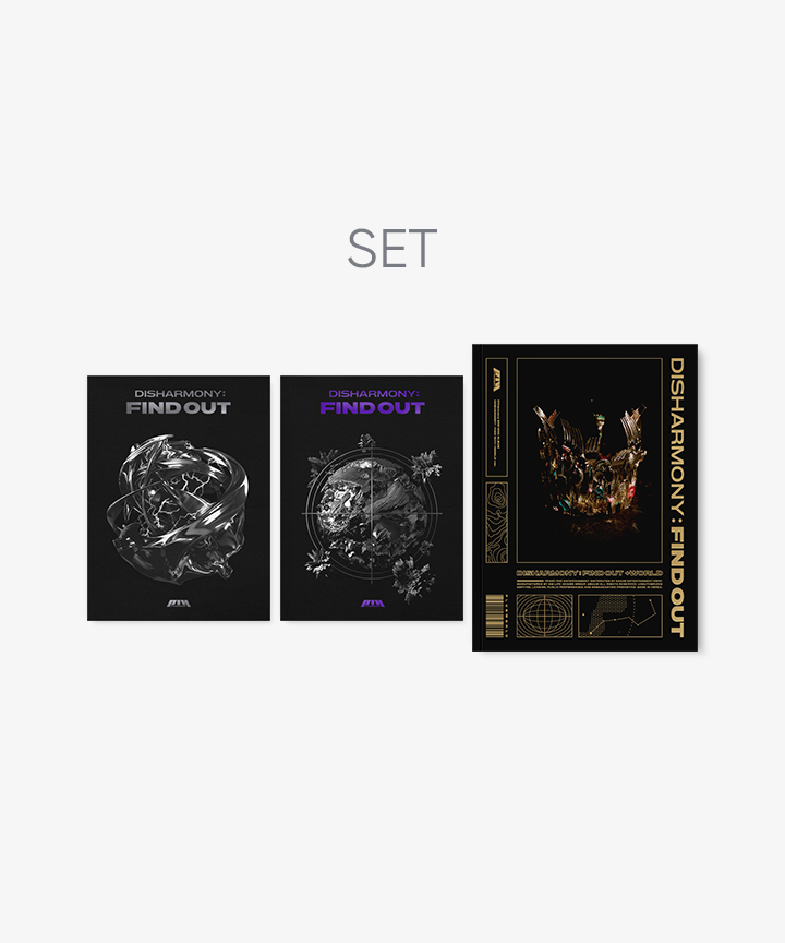 P1Harmony | 3rd Mini Album ‘DISHARMONY : FIND OUT’ (SET)